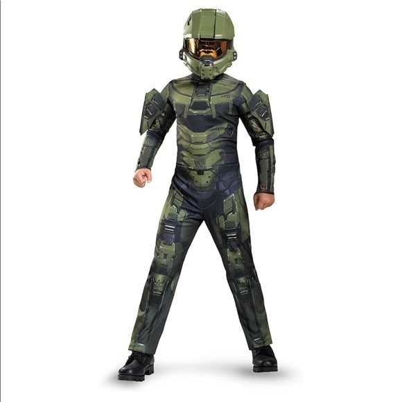 Halo | Costumes | Halo Kids Costume Green And Black | Poshmark